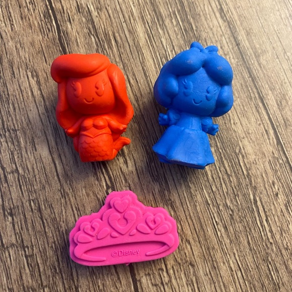 Disney | Toys | Disney Princess Eraser Set | Poshmark